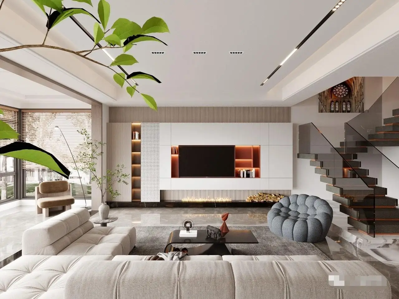 Cold White Recessed Linear Grille Lights Room/office/shops Mini Linear ...