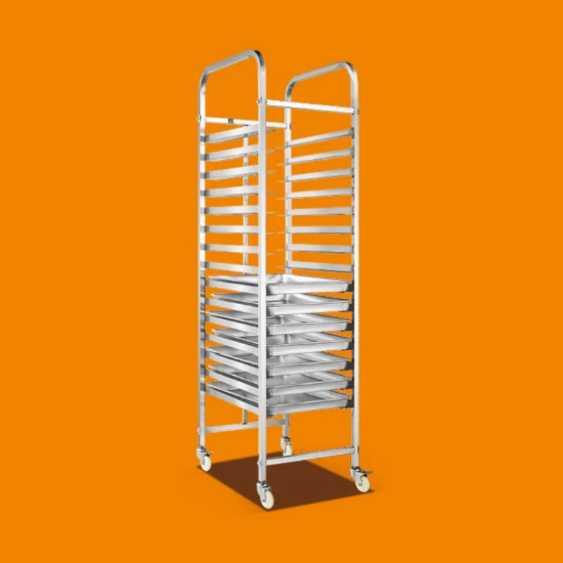 Cooling Rack Trolley Convenient Serving Trays For Food Storage And ...