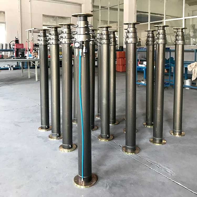 Tripod Pneumatic Telescopic Pole - Buy Mast,Telescopic Mast,Pneumatic ...