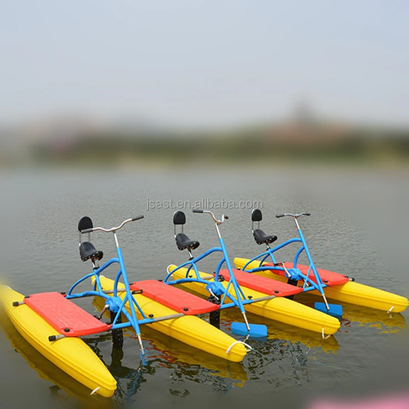 Plastic Floating Water Bicycle Sea Bike Water Bikes Prices Pedal Boats ...