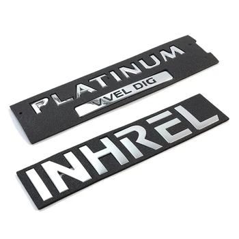 3m Car Front Bonnet Adhesive Badge Front Grill Shiny Chrome Badge ...