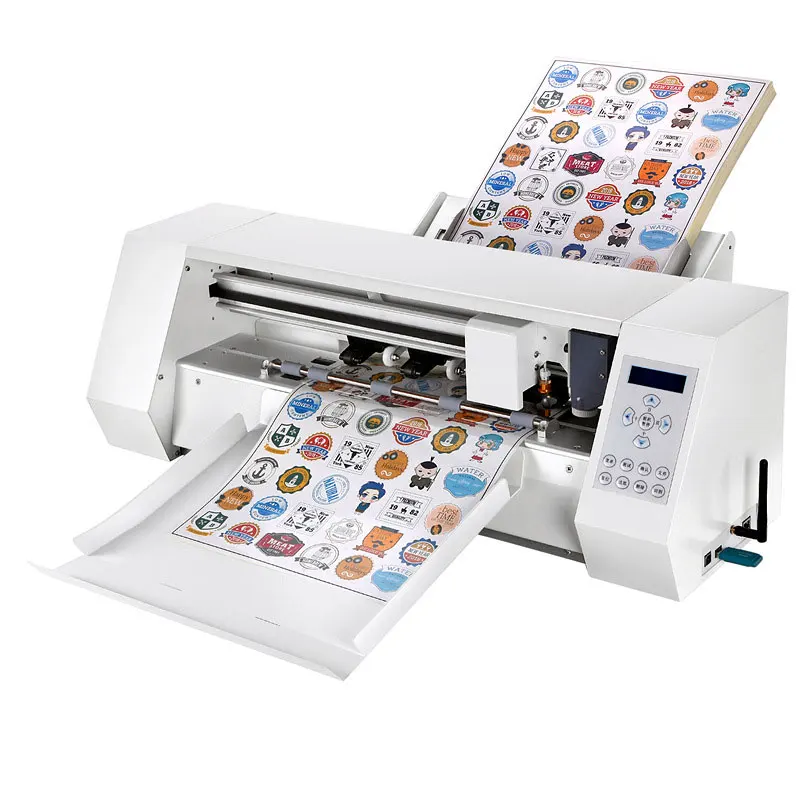 A3 Multi Sheet Label Cutter / Auto Feeding Contour Cutter / Digital Die ...