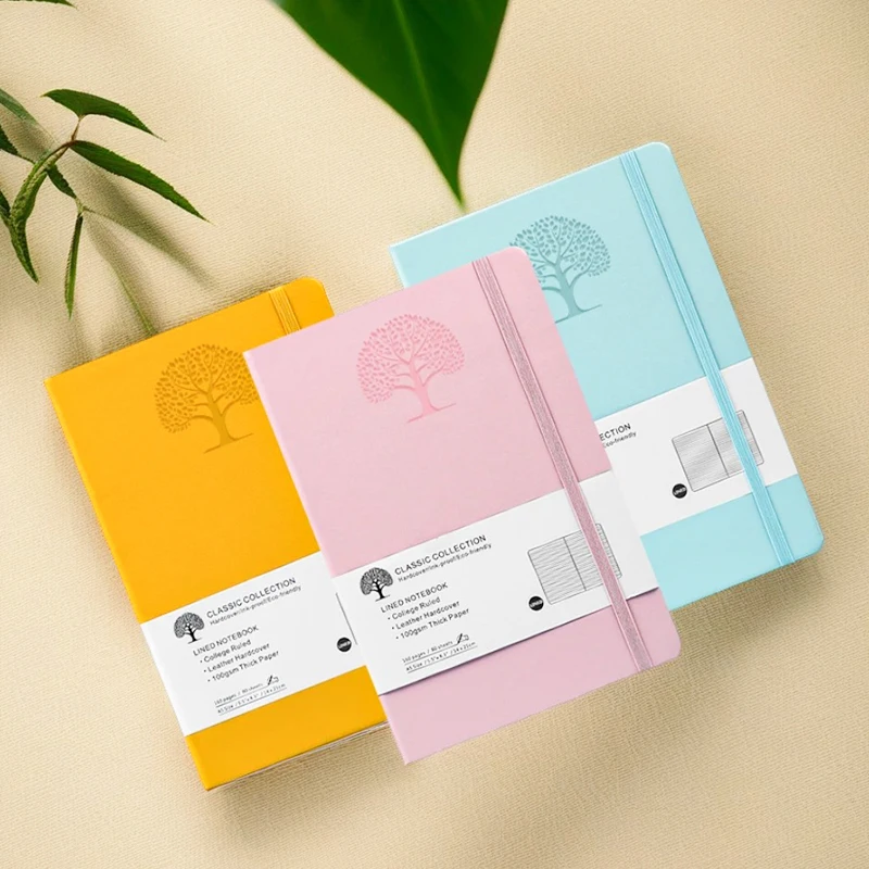Custom Printed Soft PU Leather Notebook Set B5 Size