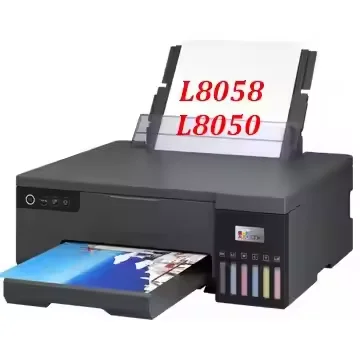 Epson Ecotank L8050 6-Color Inkjet Printer for Card Printing & OEM