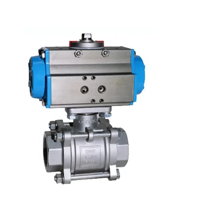 Three Piece Acid Resistant Npt Bsp Full Bore 316 3 Inch Stainless Steel ...