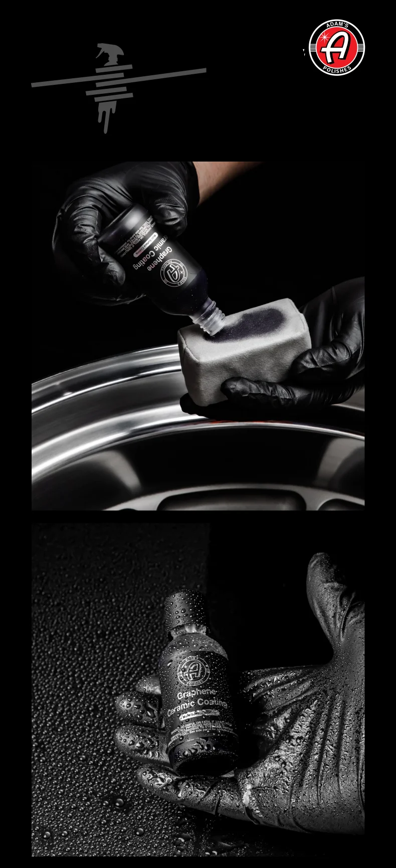 Adam High Concentrate Ceramic Crystal Plating Liquid for Car Care
