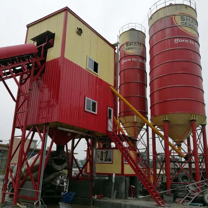 Low Cost Horizontal Cement Silo - 50T, 60T, 85T Capacity