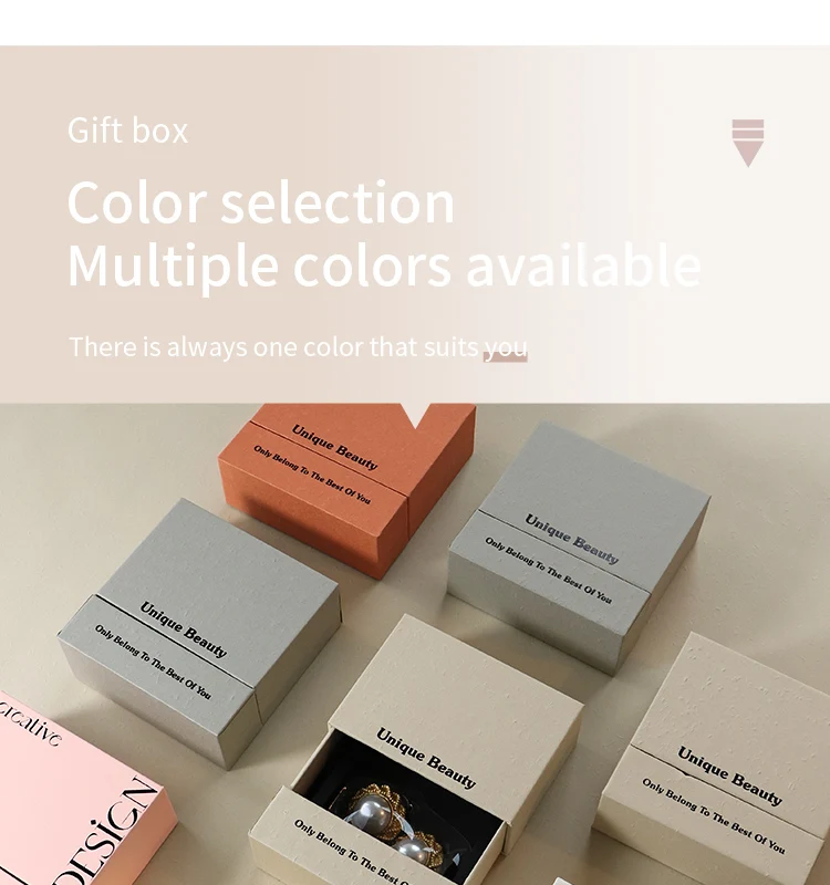 Eco-friendly Handmade Cardboard Jewelry Box - Luxury Packaging