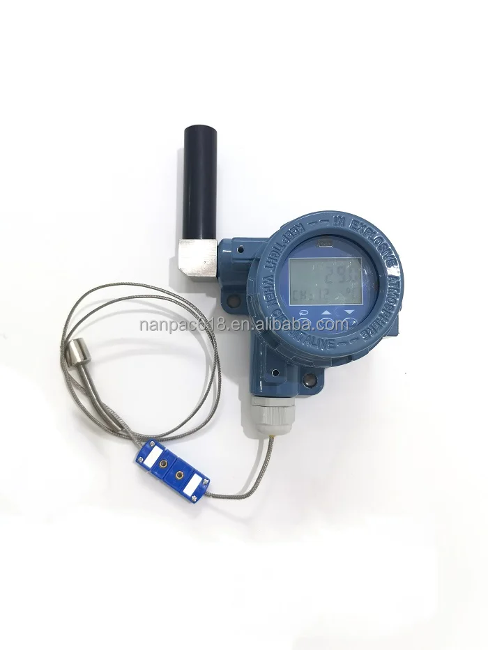 Industrial RTD Pt100 Wireless Temperature Transmitters with Digital ...