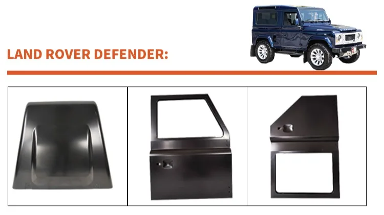 Oem Puma Style Steel Front Engine Hood Bonnet Cover For Land Rover ...