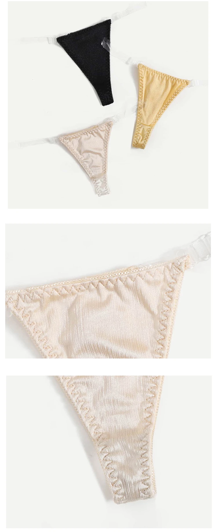 Women Good Thin Sexy Transparent Straps Simple Design All Match Color ...