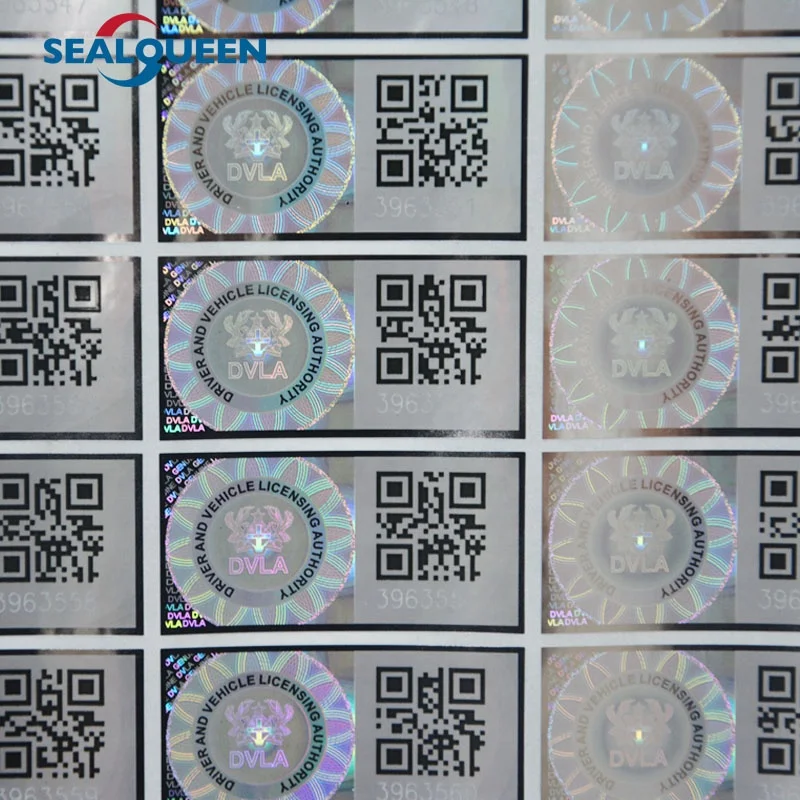 Hologram Qr Code Tamper-evident Security Seal Sticker Void Labels With ... Hologram Qr Code Tamper-evident Security Seal Sticker Void Labels With ...
