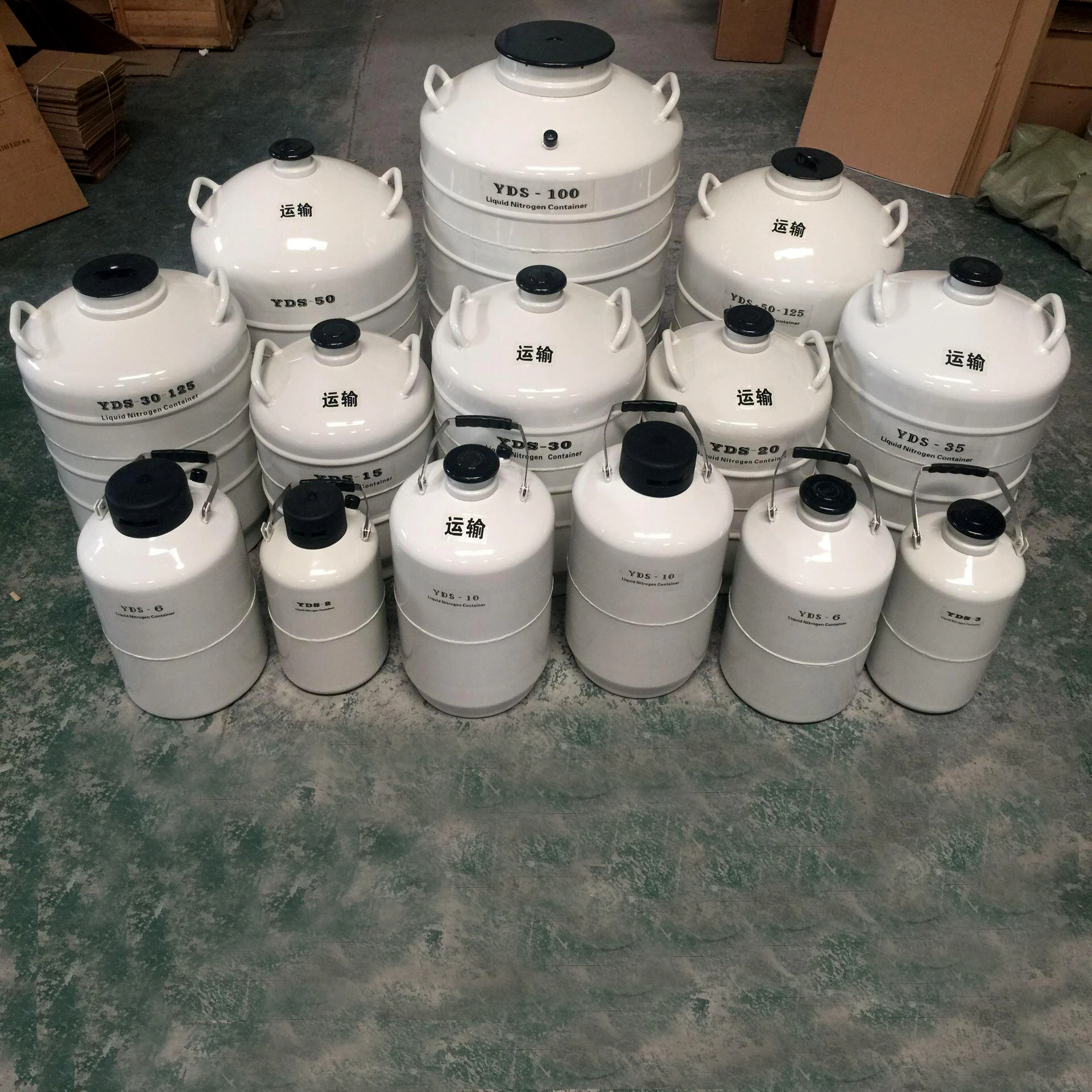 499L 25Bar Horizontal Cryogenic Gas Cylinder Size Large Liquid Oxygen ...