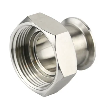 Stainless Steel Tri Clamp Triclamp To Union Female Nut Thread Adapter ...