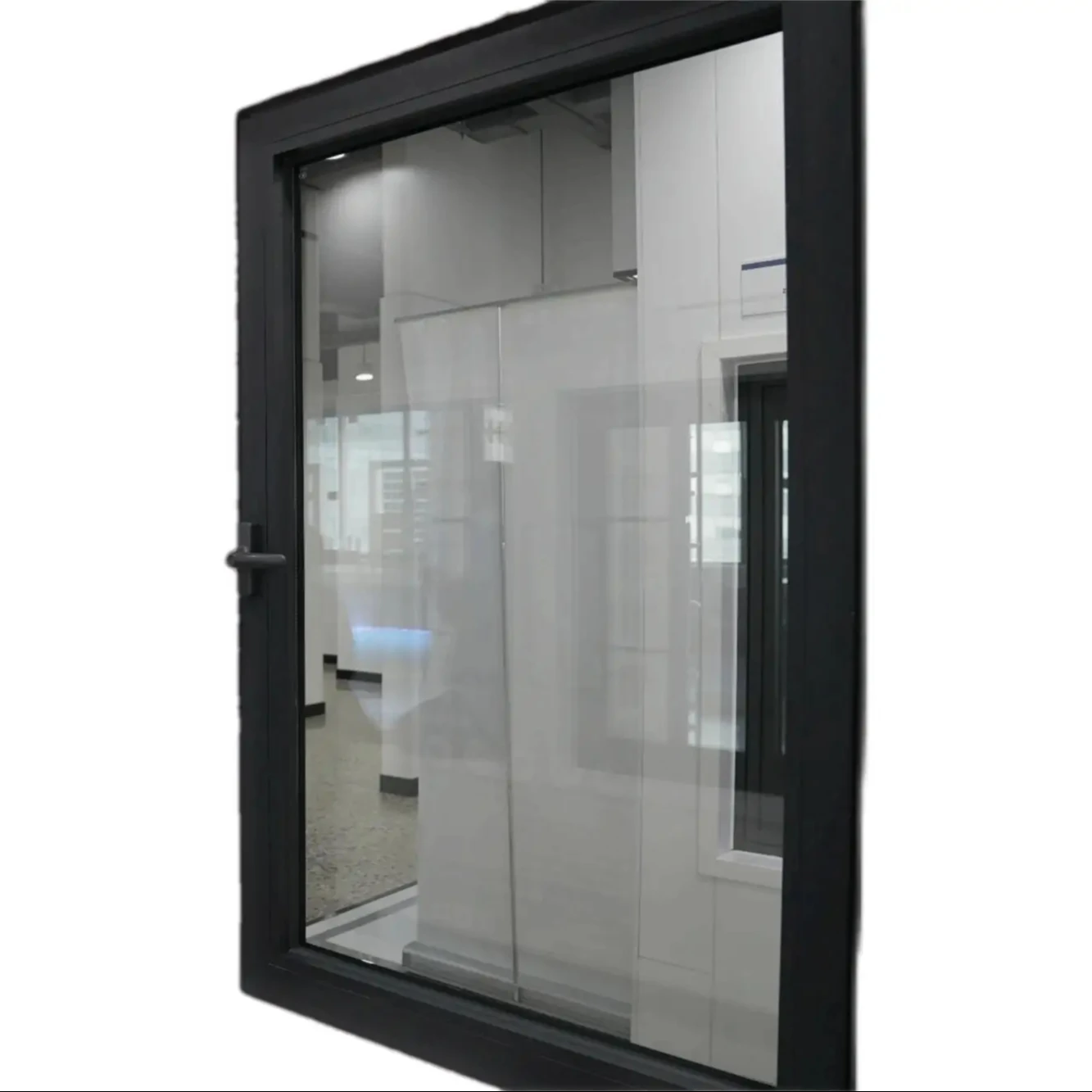 Modern Design Swing Casement Windows Windproof With Aluminum Alloy ...