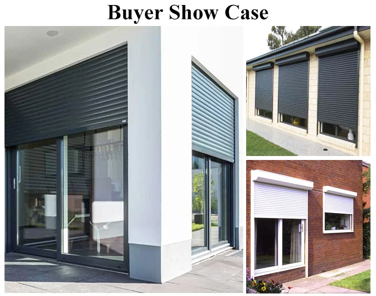 Outdoor Vertical Awning Hurricane Aluminium Window Roller Shutter Slats ...