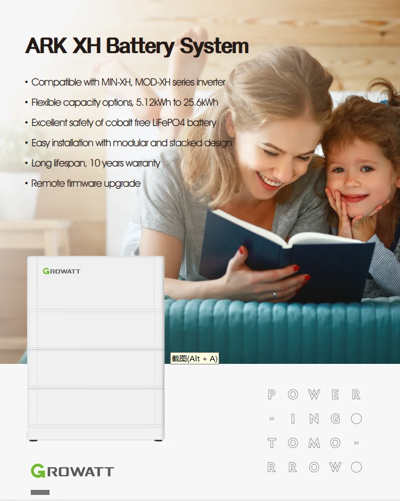 Ark Xh Lithium Battery System Growatt Ark 10.24kwh 12.8kwh 20.48kwh 25 ...