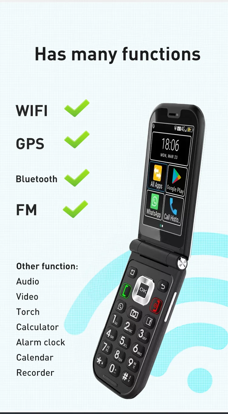 Q3 Android Smart Phone - Dual SIM, 3GB+32GB Storage