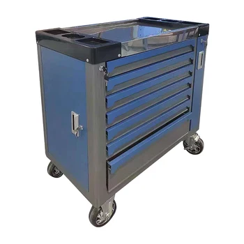 7 Drawers Tool Cart Heavy Duty Stainless Steel Tool Trolley - Buy High ...