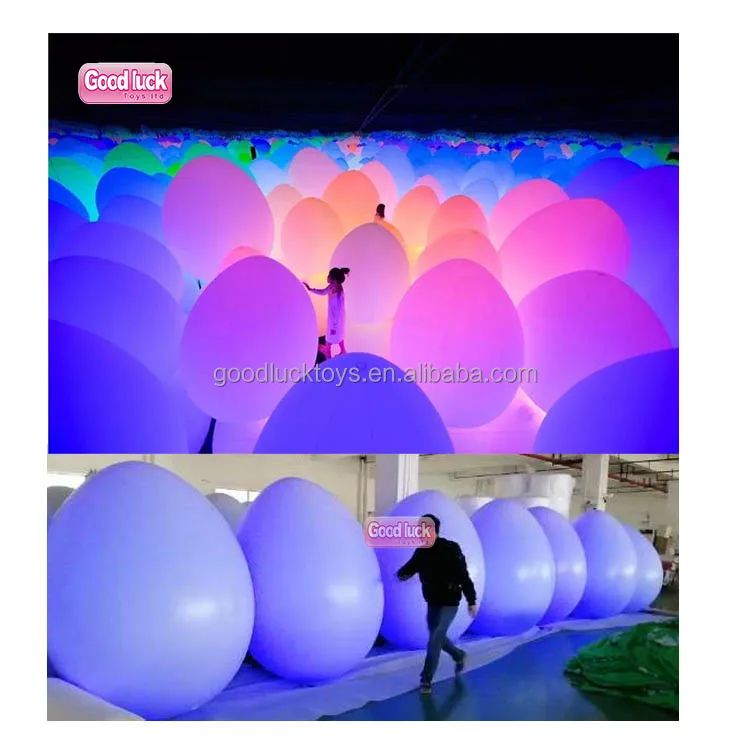 Hot Sale Led Color Changing Inflatable Easter Egg For Event Decoration ...