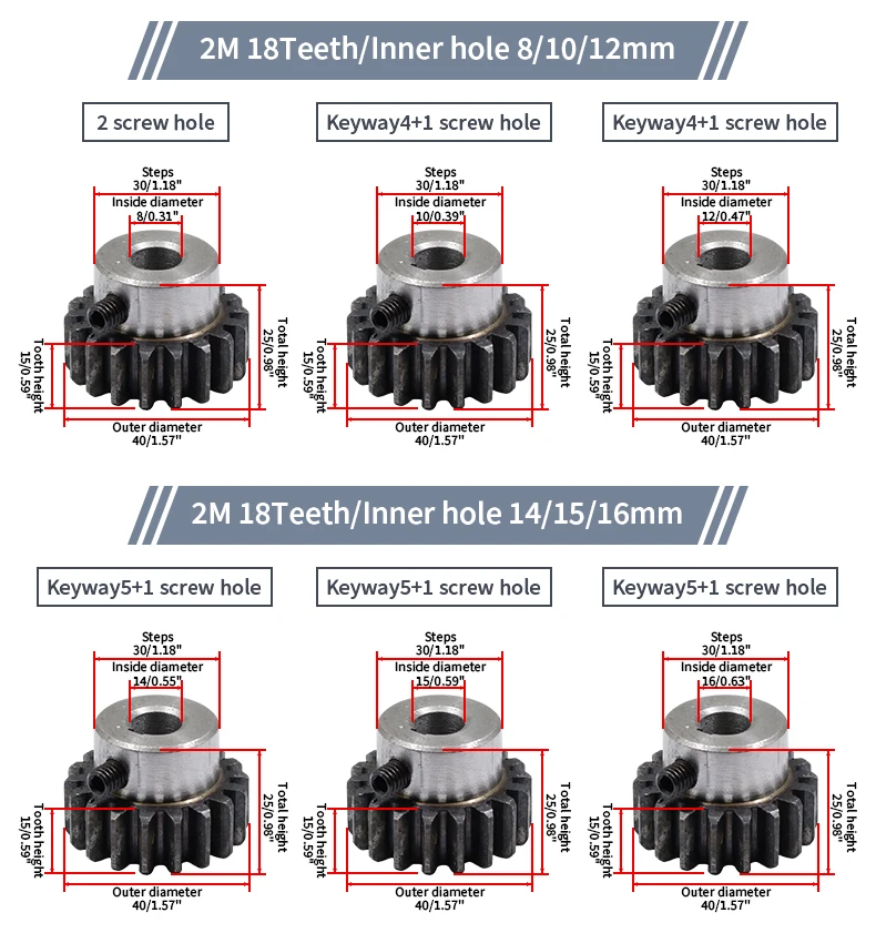 CNC Router Synchronize Gear Ring 2 Die Casting Boss Helical Spur Gears ...