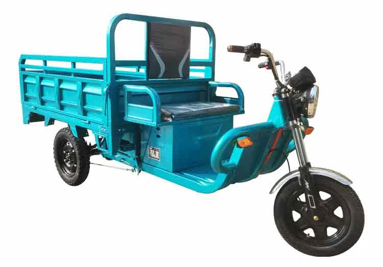 Heavy Duty Electric Cargo Vehicle 1000w High Speed Three Wheel Cargo ...