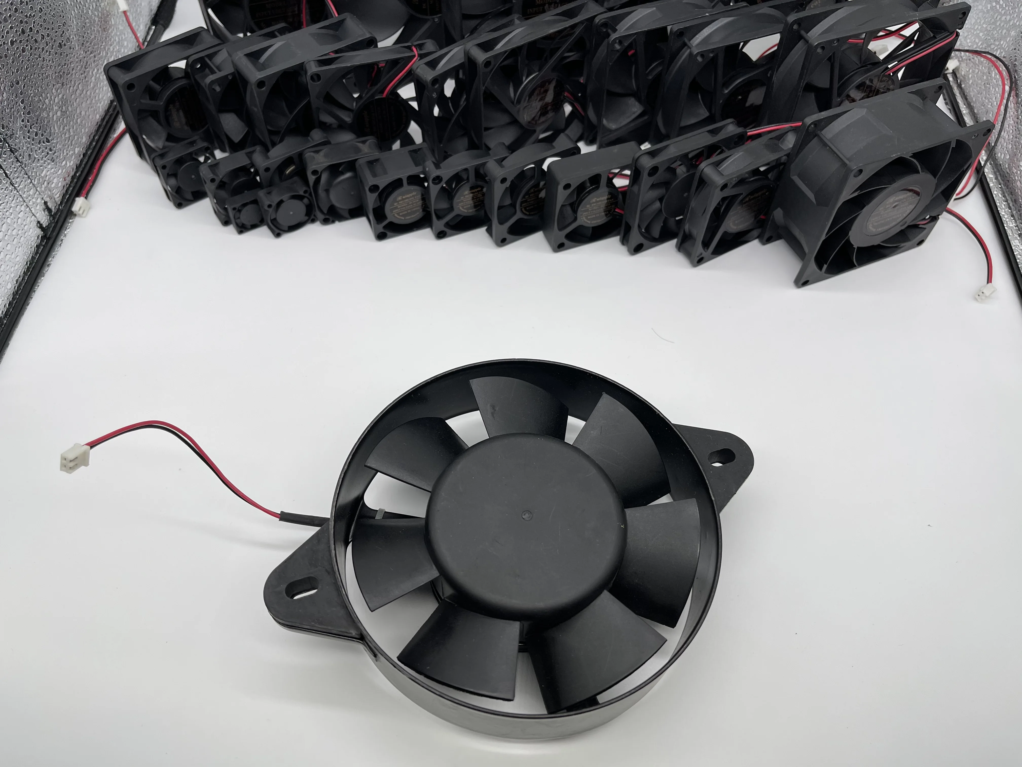 12v 142mm*37mm Round Dc Axial Fan Two Ball Bearing 1437 Fan - Buy 142mm ...