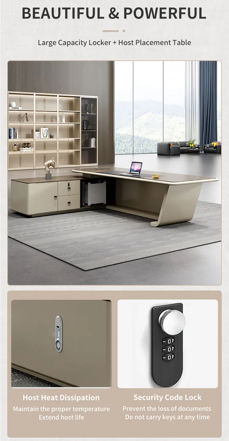 Modern Ceo Office Desk Director Office Table Design Office Furniture ...