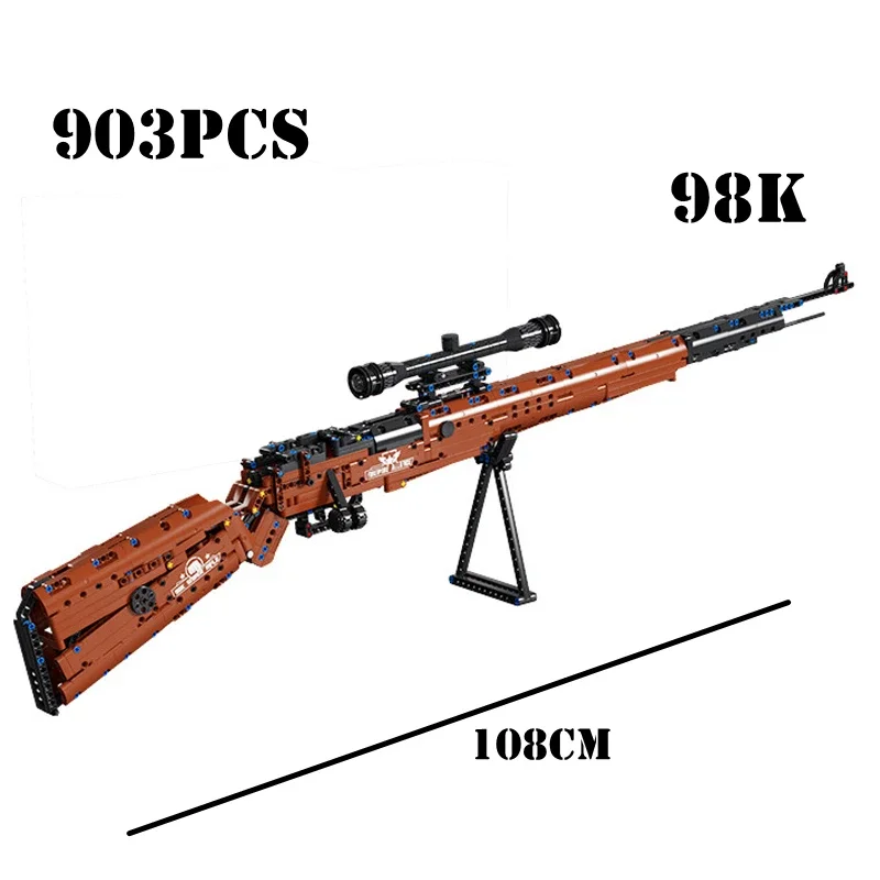 98k Sniper Rifle Game Gun Model Military Ww2 City Pubg Weapons Can ...