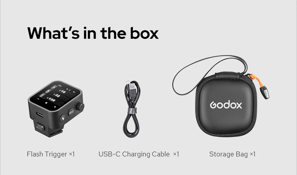 Godox X3 C/N/S/F/O - Wireless Flash Triggers for Canon, Nikon, Fuji ...