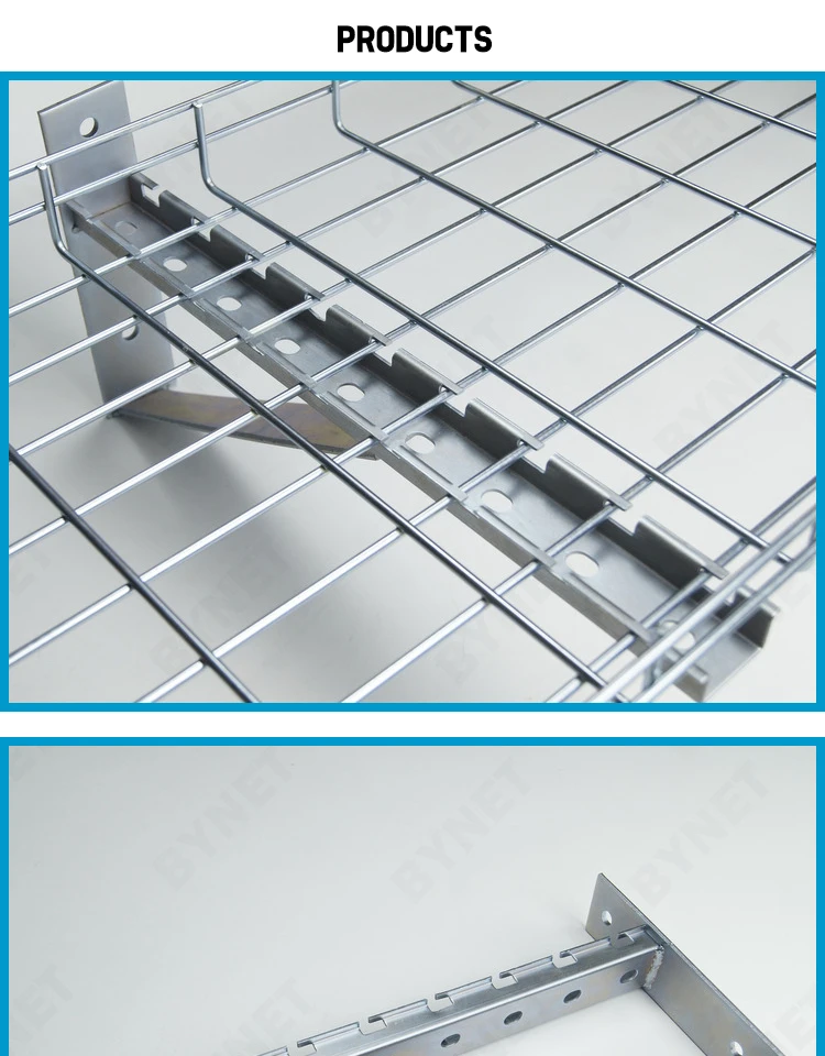Cantilever Wall Bracket Of Wire Mesh Cable Tray For Supporting Trays On ...