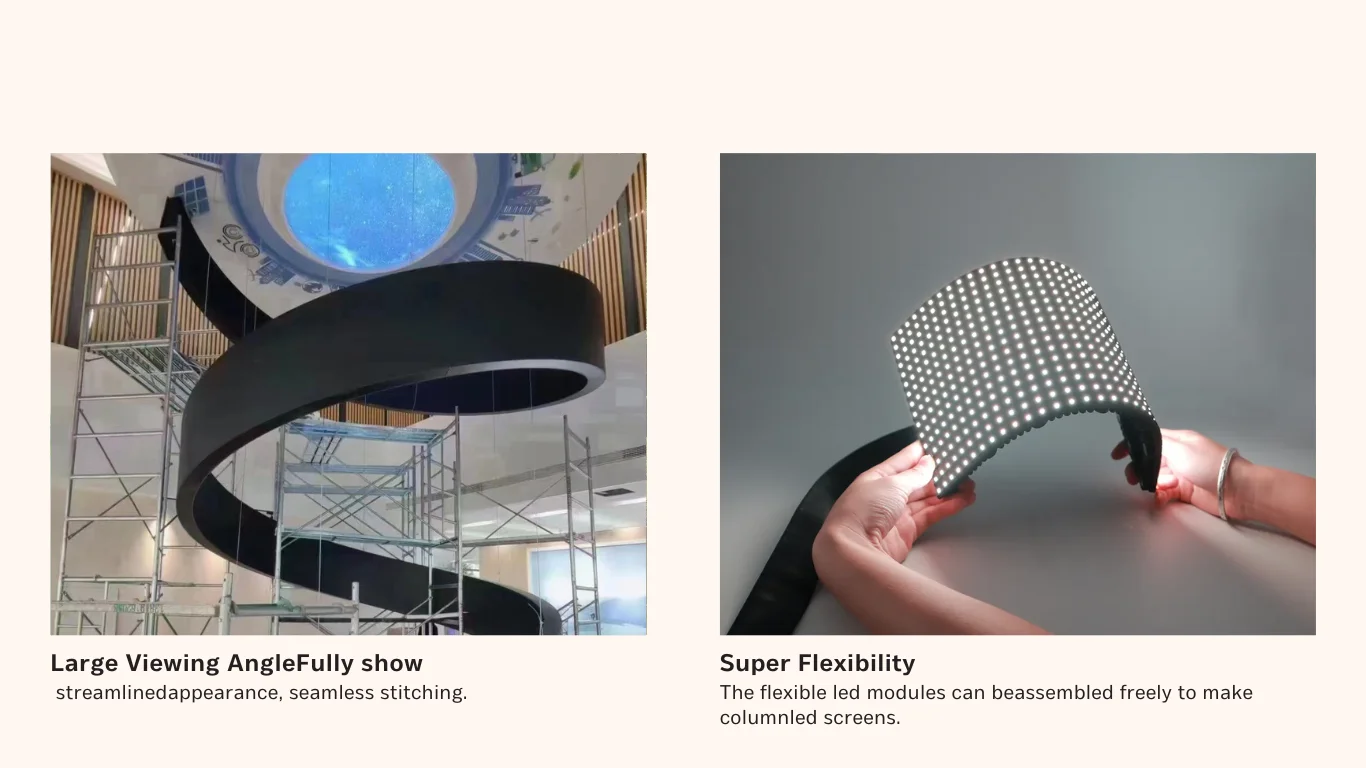 Immersive LED Tunnel Projector Screen - Yake Display Solutions