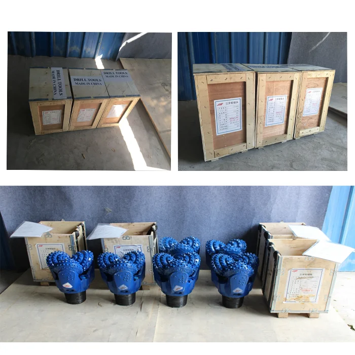 6 Inch Iadc637 Api Tricone Hard Rock Bit Open Or Sealed Bearing Tricone ...