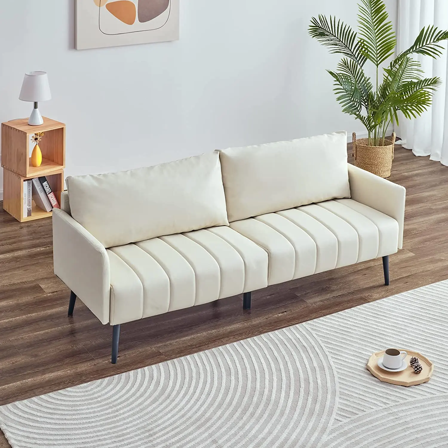 Siuno 72 Inch Sofa Couch For Living Room - Buy 3 Seater Sofa With ...
