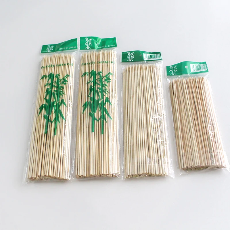 Alibaba.com: Eco Friendly Biodegradable Bamboo Skewers, Round Kebab BBQ ...