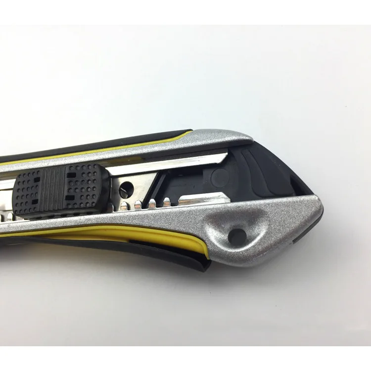 Hot Sale Products Ultra Sharp Box Cutter Die Cast Aluminum Rubber ...