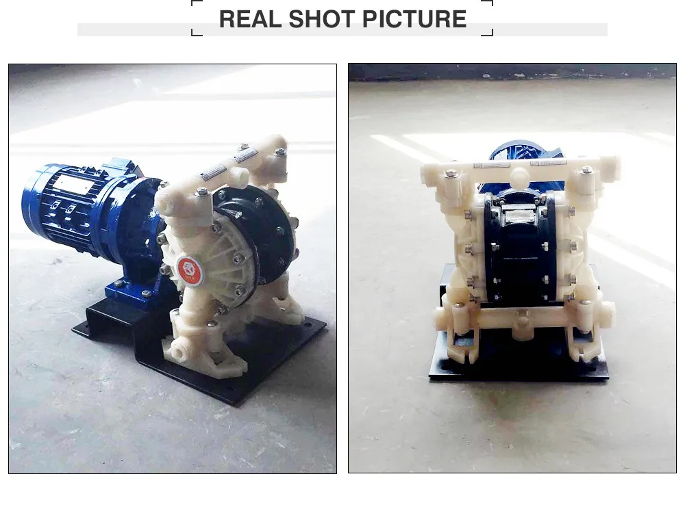 Godo Dby3s-10f Pvdf Electric Diaphragm Pump 3/8 Inches Chemical-grade Eodd Pump For Chemicals ...