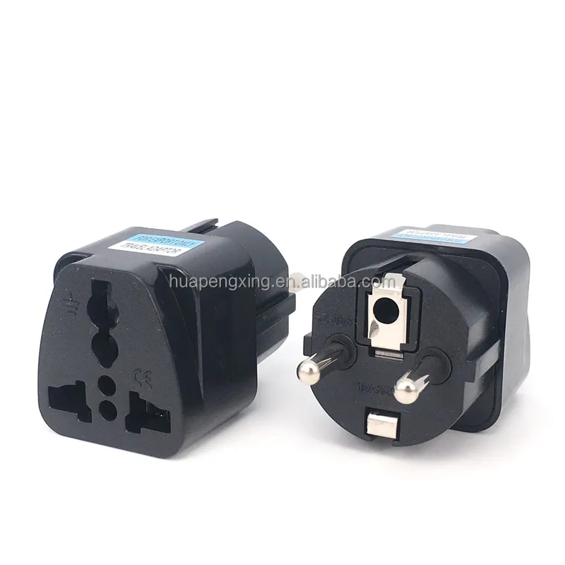 Plug Adapter Multifunction Universal AU UK US to EU Electrical Socket ...