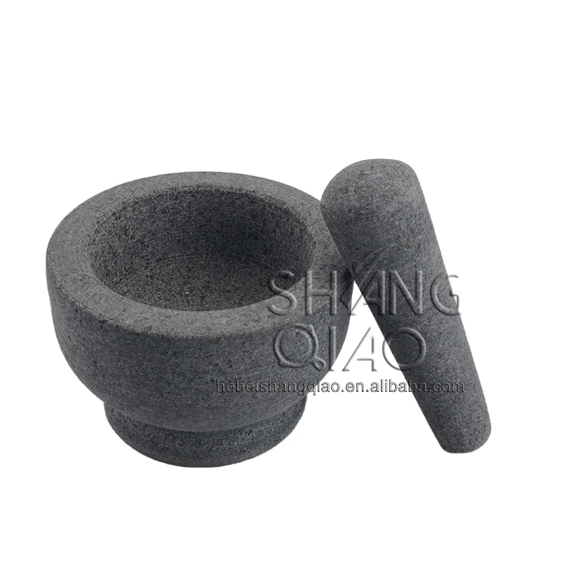 Mortier Granit Mortar Pestle,Granite Stone Pestle And Mortar,Natural ...