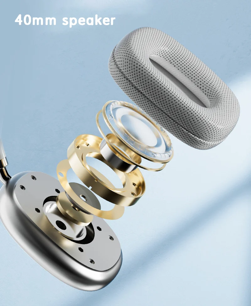 Hifi Stereo Rotating Earmuff Headphone P9 Headphone Auriculares P9 ...