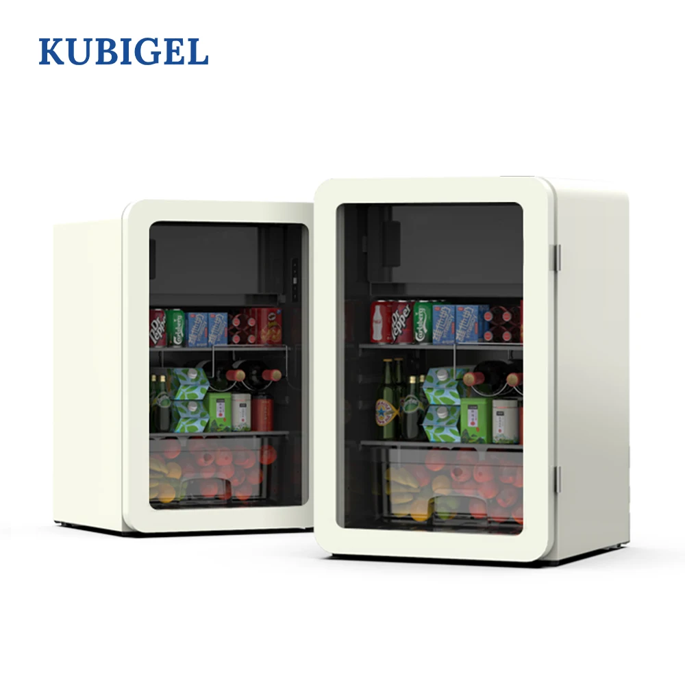 Alibaba.com: New Design 112L Showcase Retro Fridge with Glass Door ...