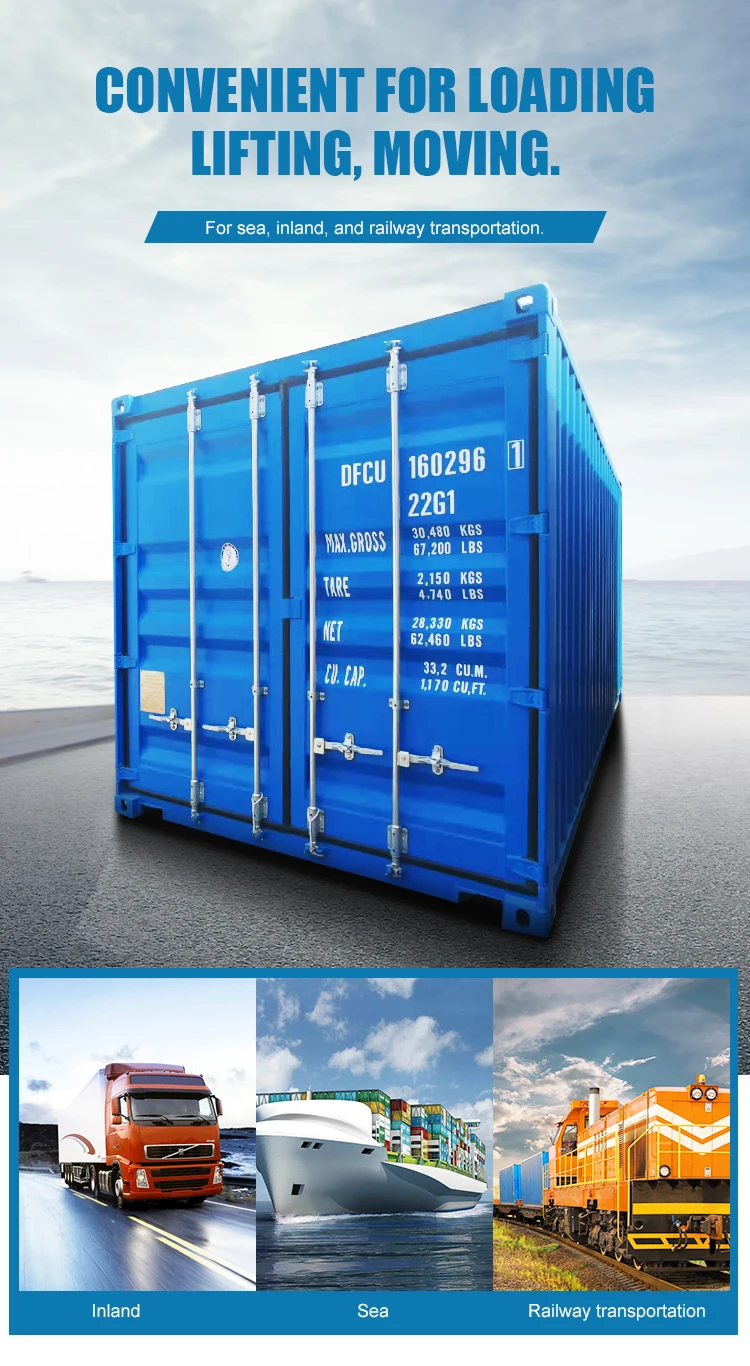 20ft 40ft 45ft 53ft Iso Certificated Level Corten Marine Shipping 20ft-40ft-45ft-53ft-iso-certificated-level-corten-marine-shipping