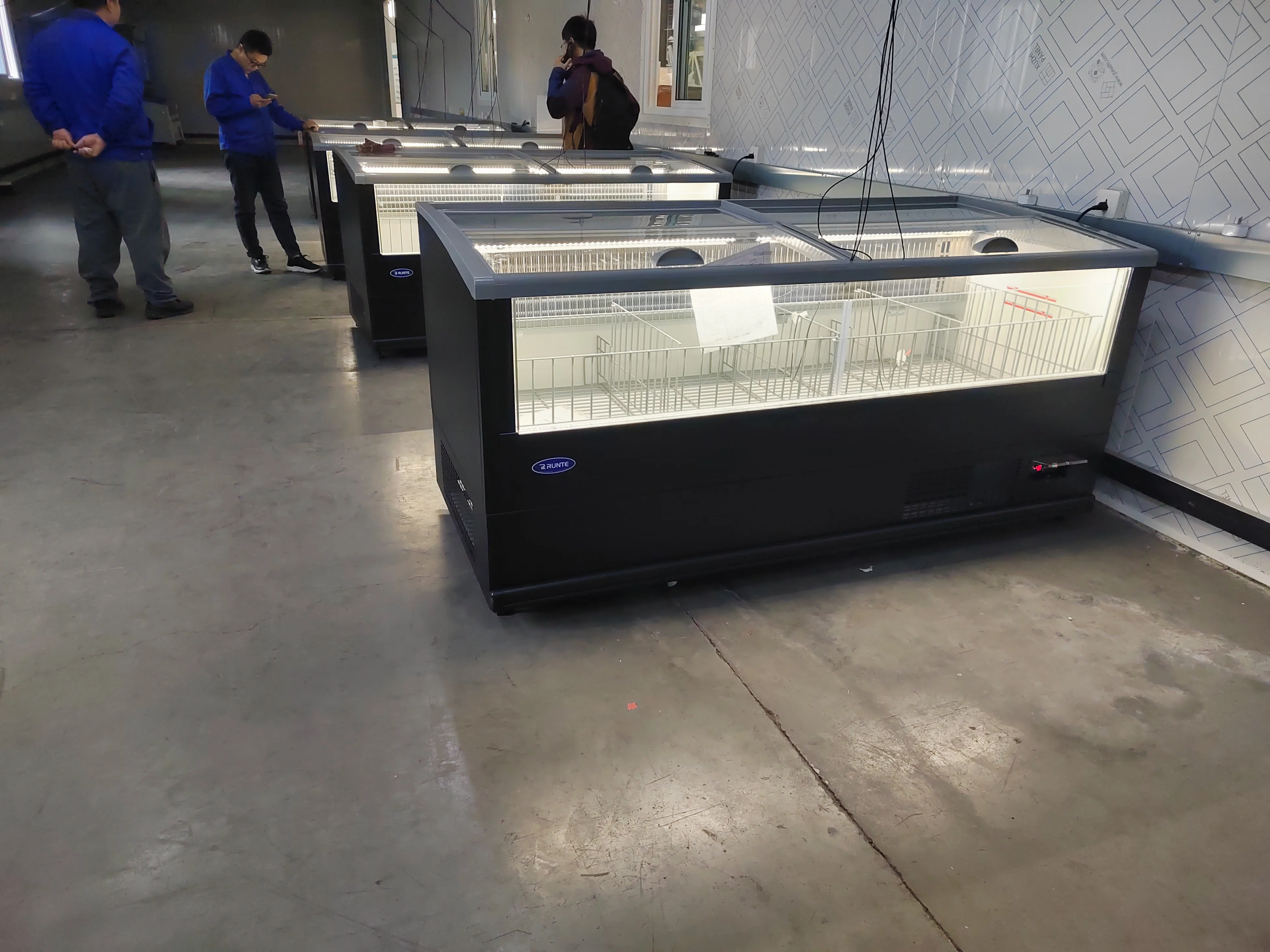Runte Big Deep Island Freezer Horizontal Freezer With Low Price - Buy ...
