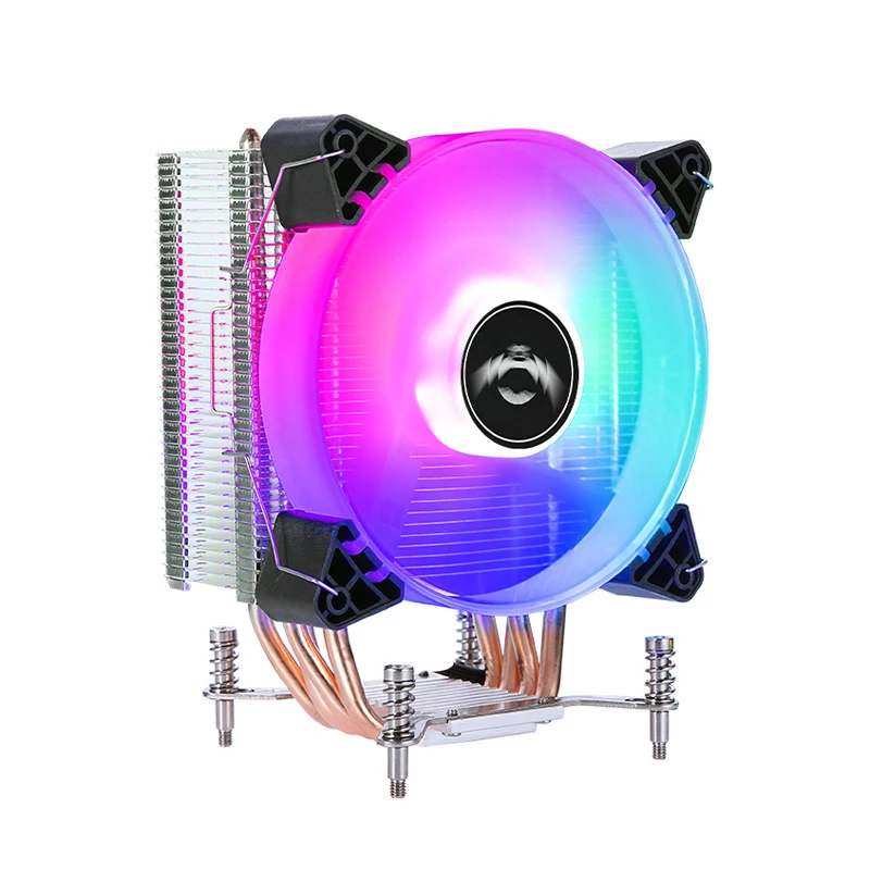 4 heat pipe Copper pipe cpu air cooler Desktop PC cpu fan 120mm ...