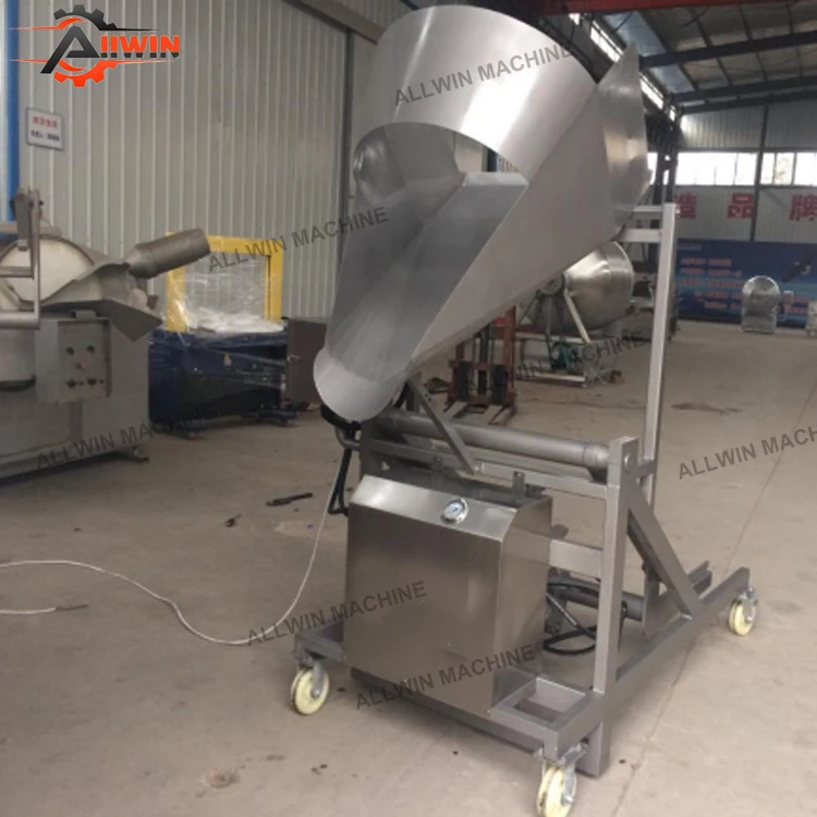 304 Stainless Steel Electric Meat Bin Lifter / Elevator Meat Hopper ...