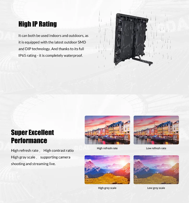 King Visionled 16x9 SMD P6 LED Video Wall - Outdoor Display
