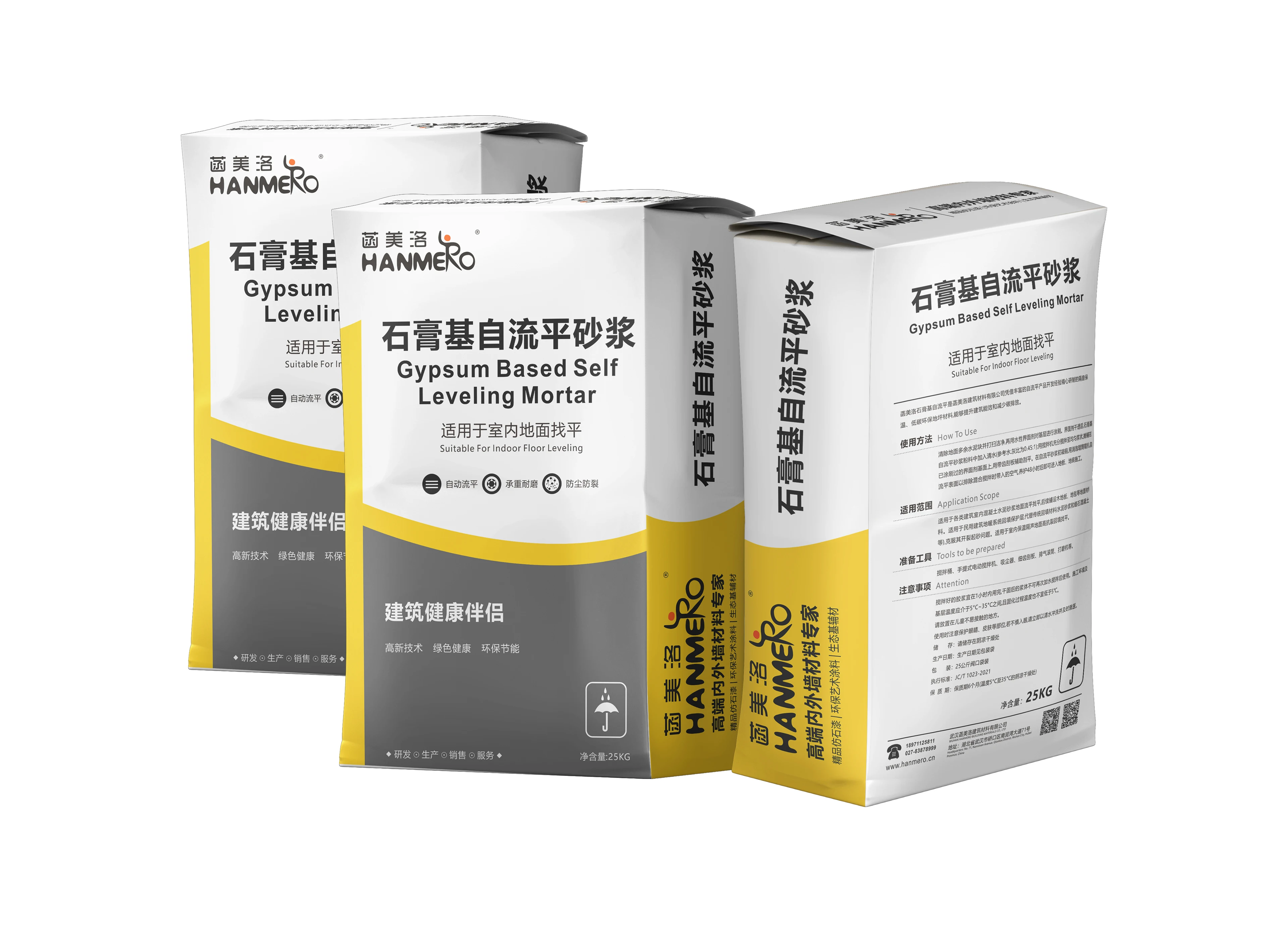 Cement And Gypsum Based Self Leveling Dry Mixed Compounds Setaky - Buy ...