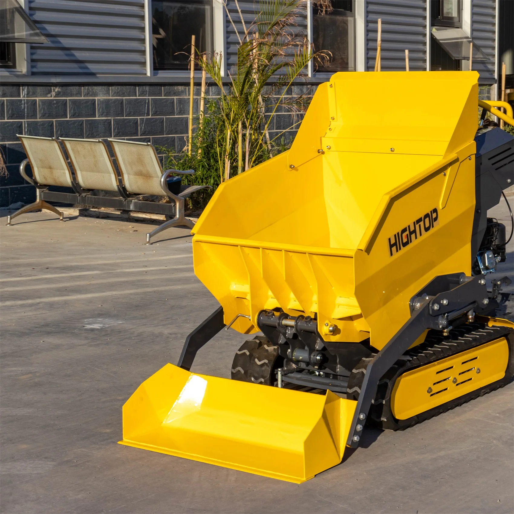 Self Load Mini Hydraulic Cylinder Dumper Truck Mini Skid Loader Dumper ...