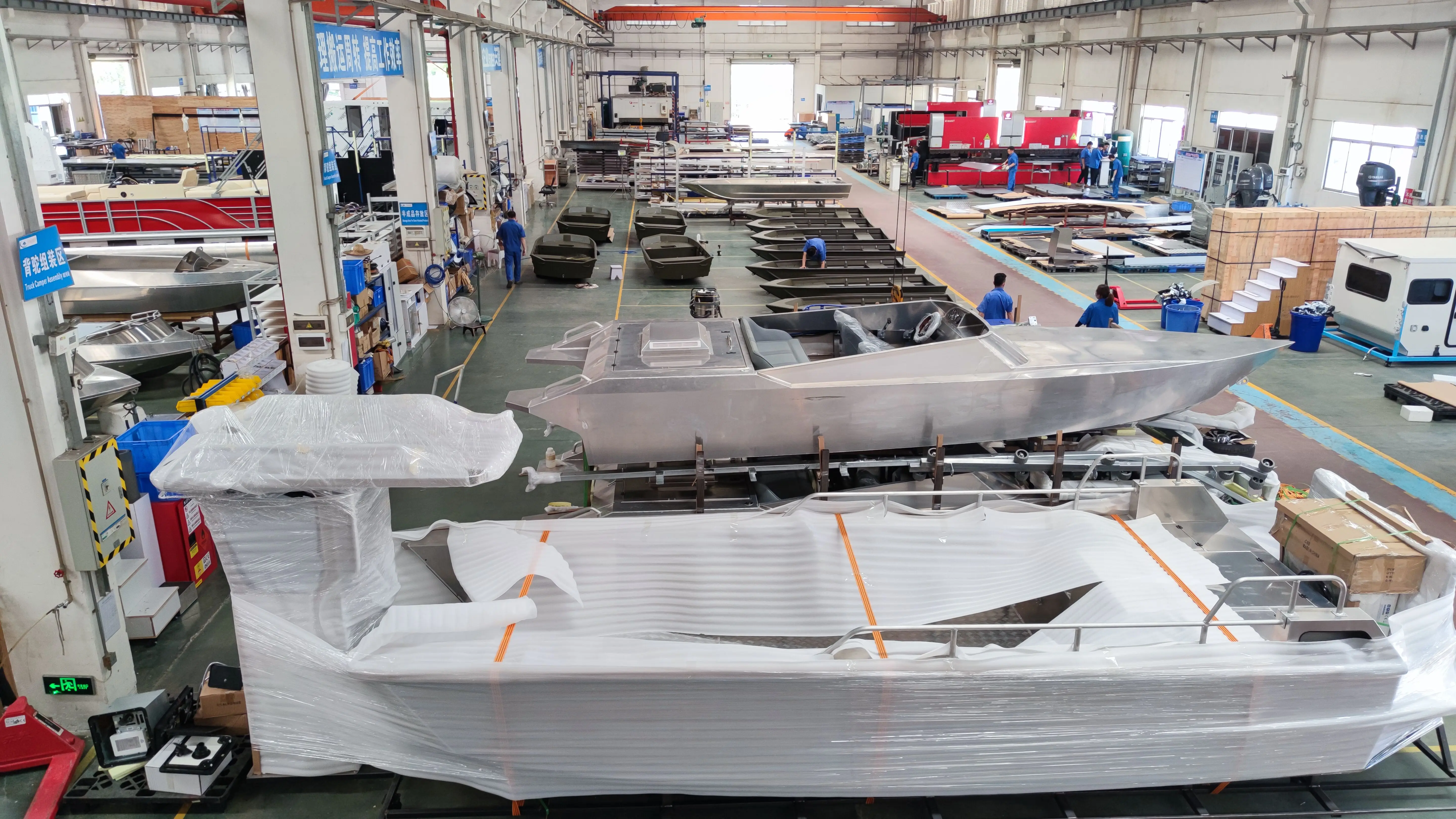 All-welded Aluminum Jet Drifting Racing Boat for Sale