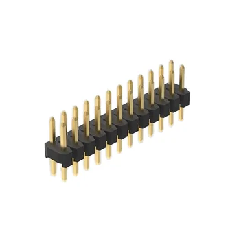 Aimer Hot Selling Customized 2.00mm Dual Row Straight Dip Pin Header Connector For Pcb - Buy Pin ...